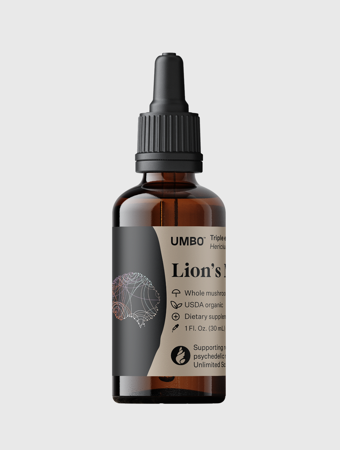 Triple-Extracted Lion's Mane Tincture: All-Natural Cognitive Function ...